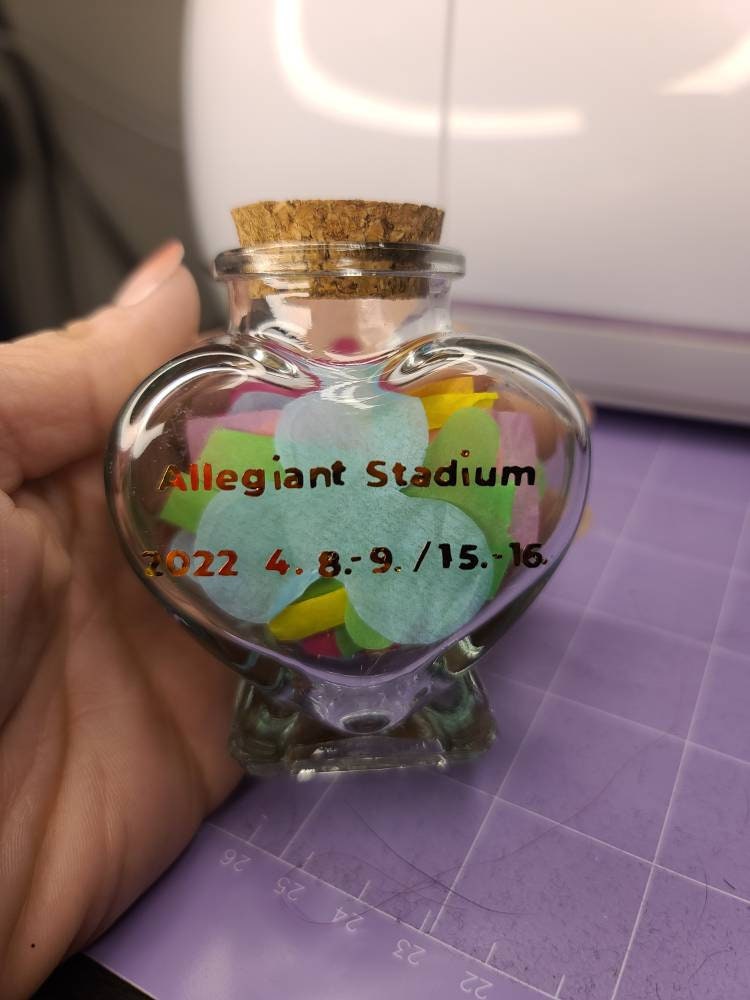 BTS Permission to Dance Las Vegas Confetti Keepsake Jars - Etsy