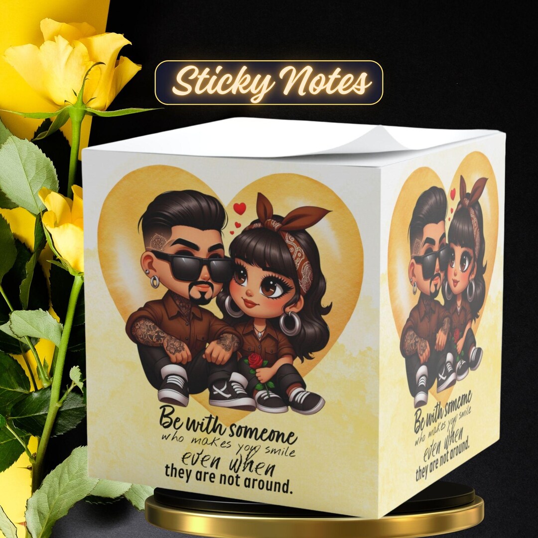 Charming Note Cube for Loved Ones | Cute Stationery Gift, Desk ...