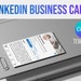 Customizable Linkedin Business Card Template for Canva | Editable Canva ...