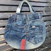 Handmade Denim Shoulder Bag - Jean Purse - Top Handle - Etsy