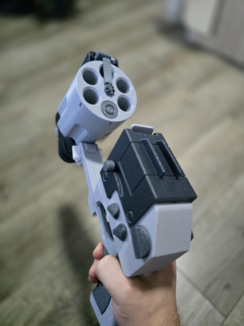 100% Printable Double Action Bolt Revolver - Etsy