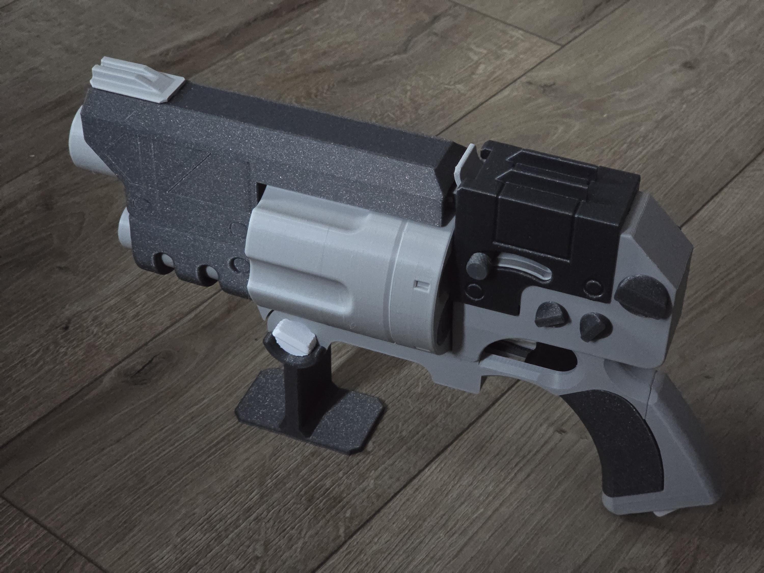 100% Printable Double Action Bolt Revolver - Etsy