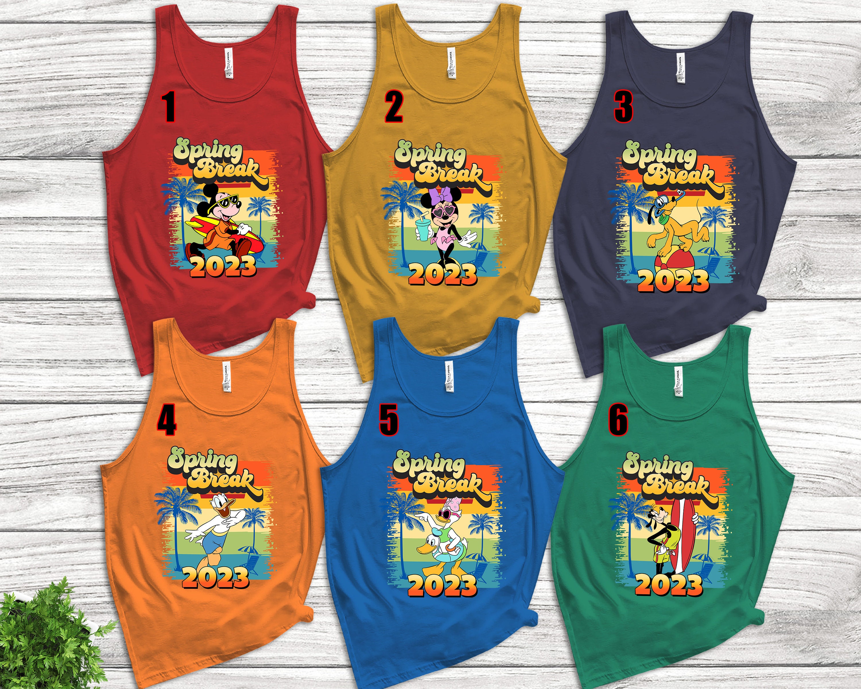 Vintage Disney Spring Break 2023 Shirt/ Retro Mickey And Friends Spring ...