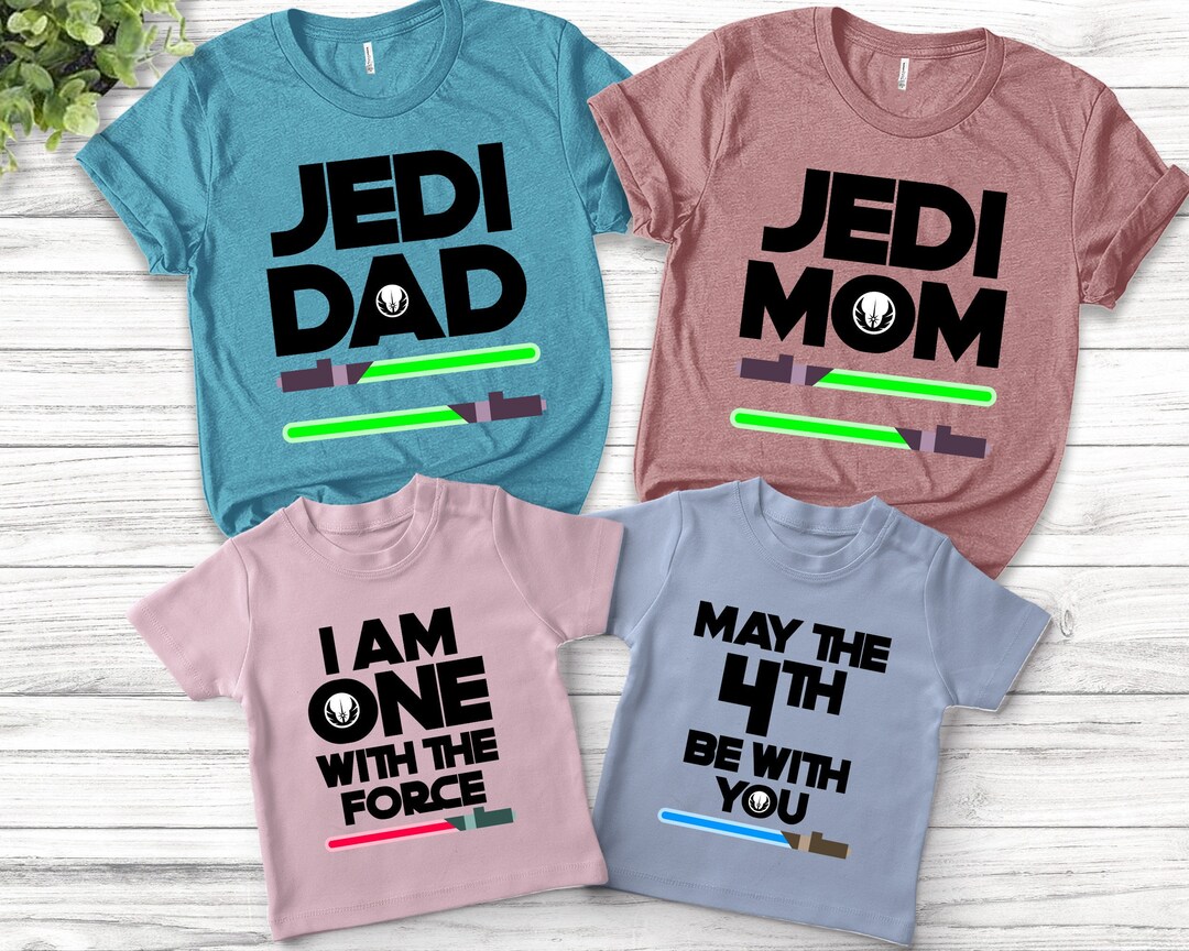 Jedi Master Young Padawan Shirt/star Wars Family Shirt/star - Etsy