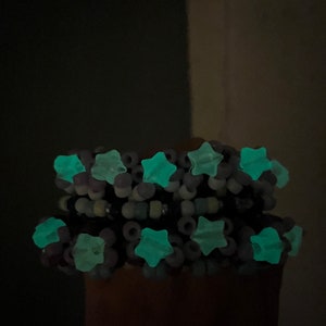Epic Kandi ROTATING Cuff With GLOW in the Dark Stars! - Etsy