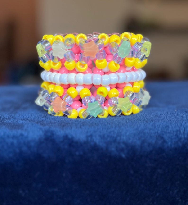 Epic Kandi ROTATING Cuff With GLOW in the Dark Stars - Etsy