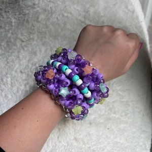 Epic Kandi ROTATING Cuff With GLOW in the Dark Stars! - Etsy
