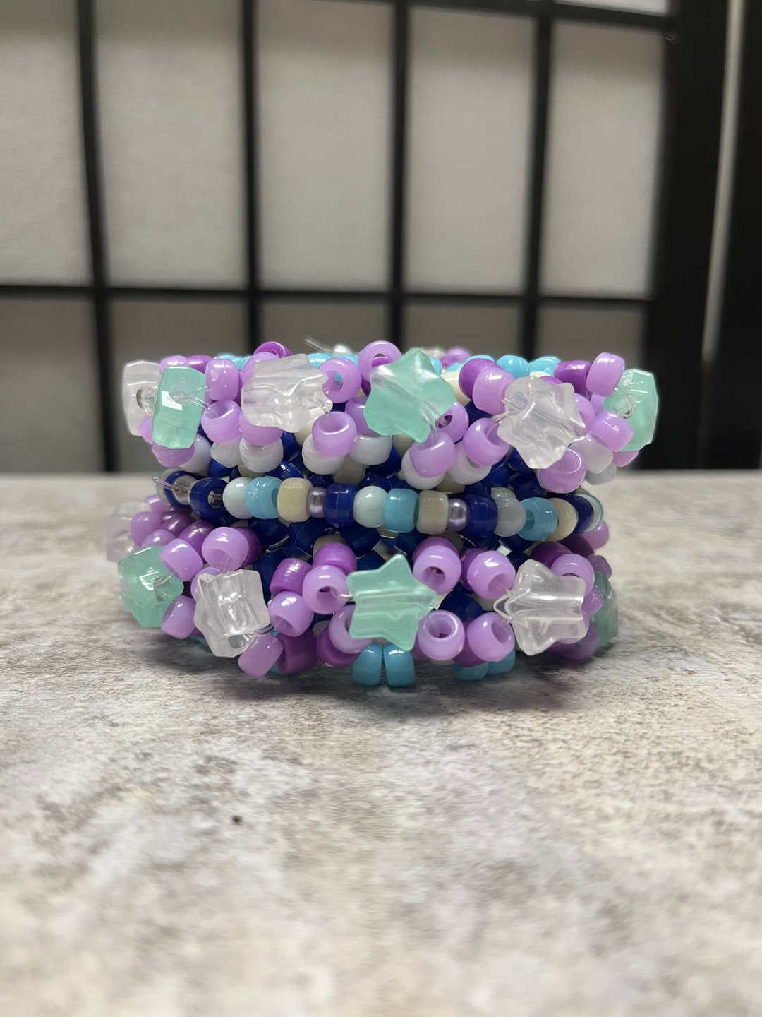 Epic Kandi ROTATING Cuff With GLOW in the Dark Stars - Etsy