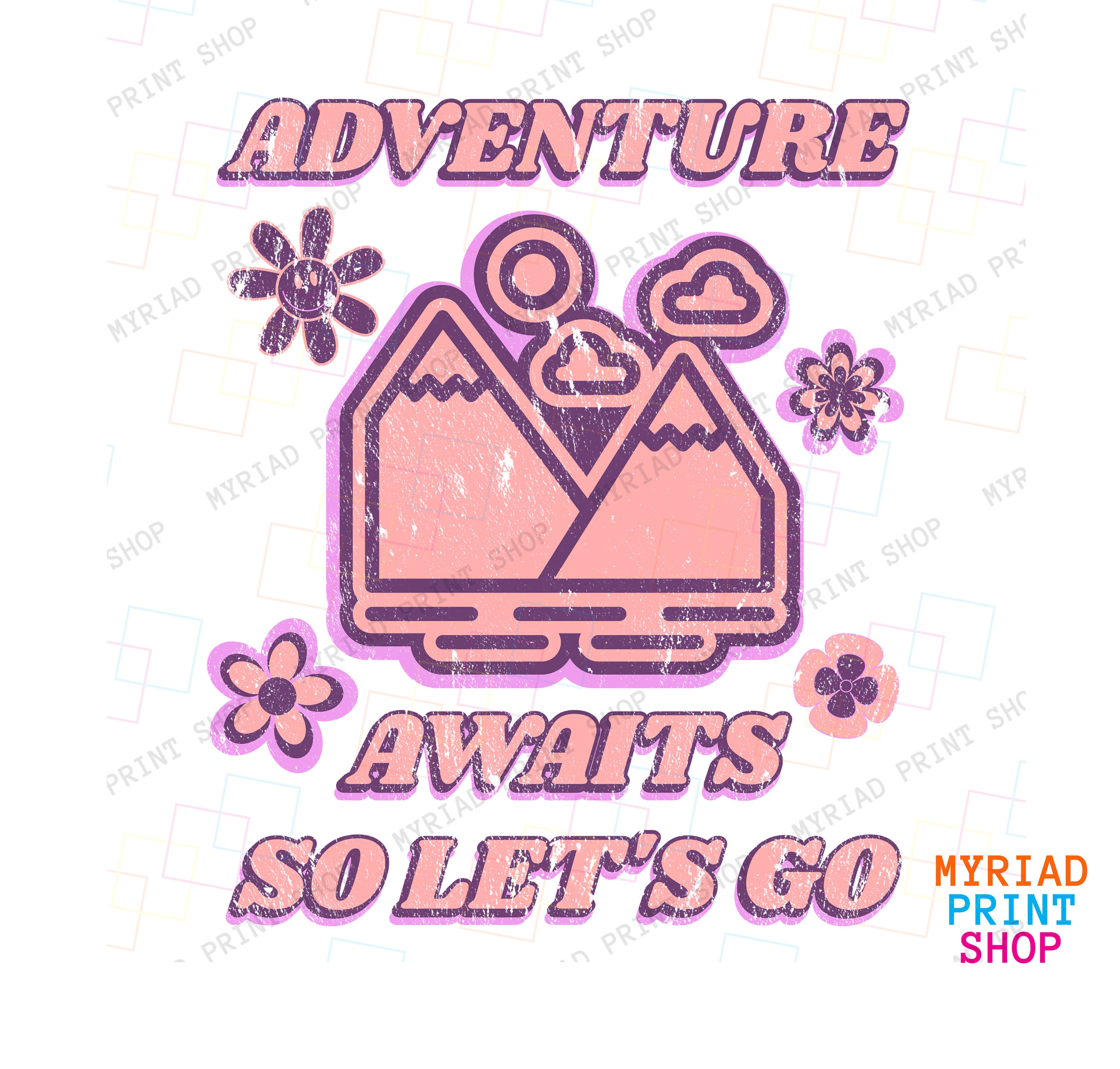 Adventure PNG, Motivational Quote, Adventure Wall Art, Adventure Print ...