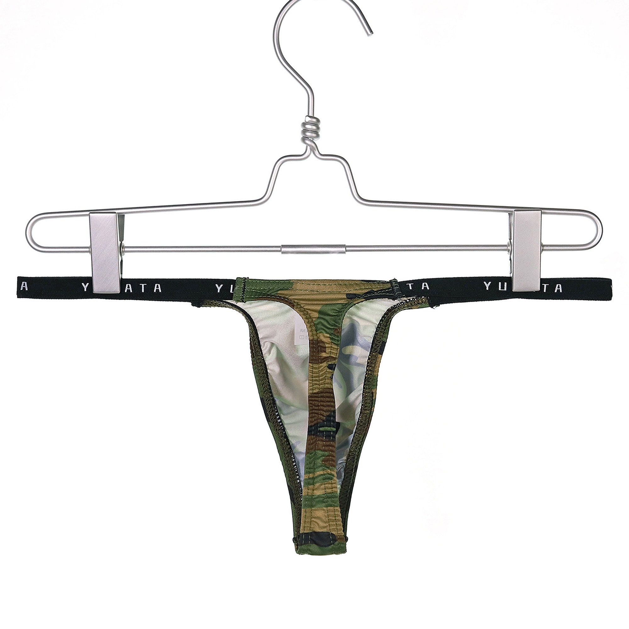 Camouflage Thong Briefs for Men, Men's Thong Briefs, High Elastic ...