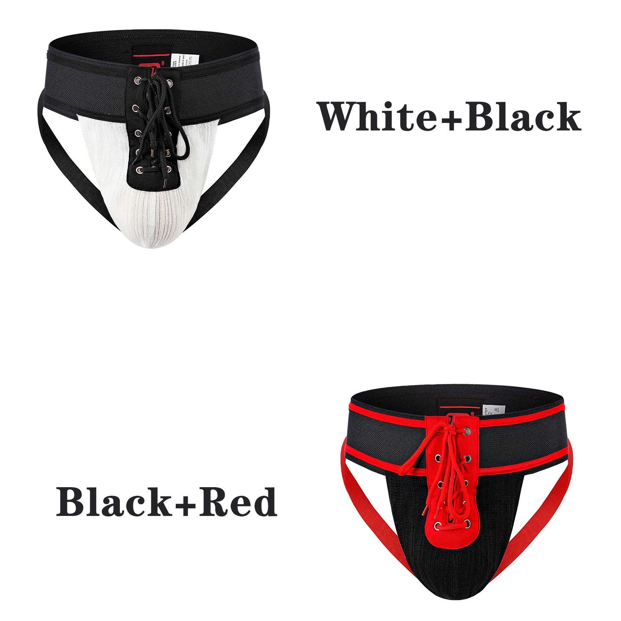 Lace-up Double Thong Mid-waist Underwear With Exposed - Etsy