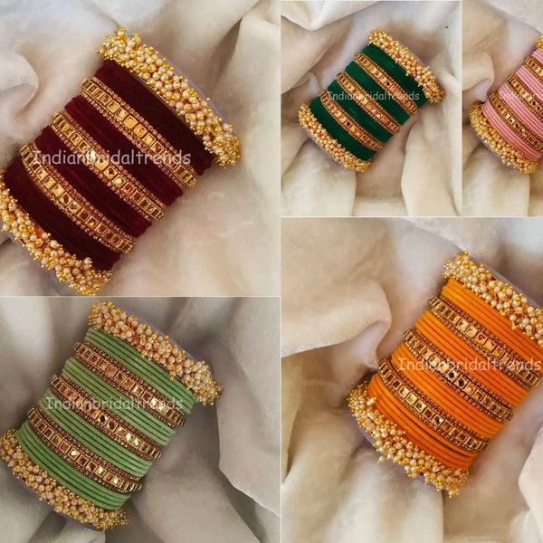 Glass India Bangles - Etsy