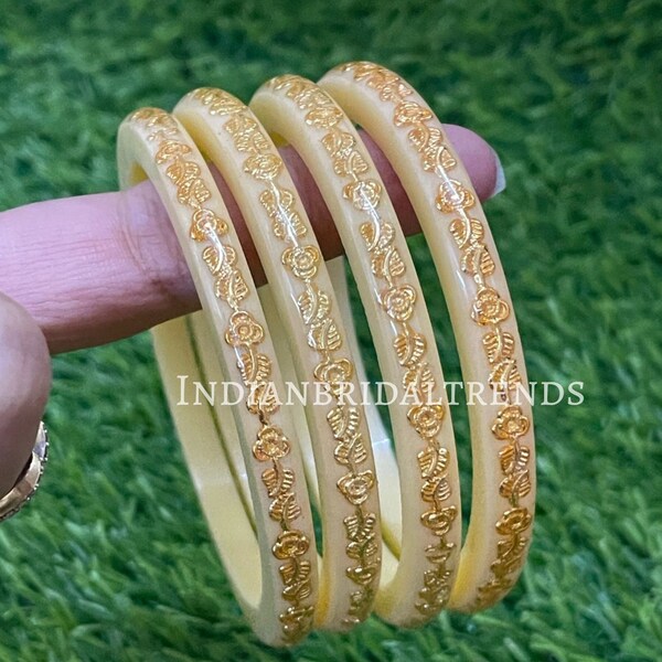 Shell Bangles - Etsy
