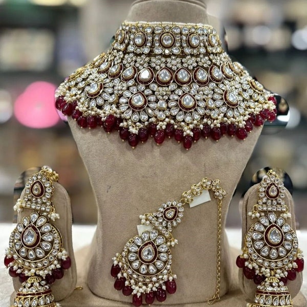 Pakistani Bridal Jewelry Set - Etsy
