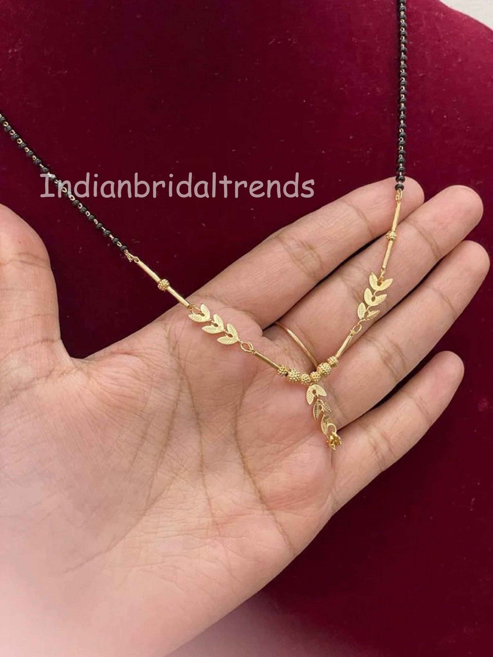 Mangalsutra/gold Mangalsutra Chain/mangalsutras/karimani Sara/indian ...