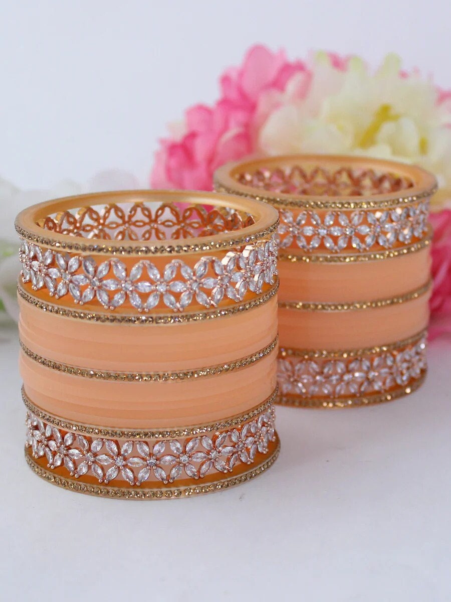 Punjabi Choora Bridal Chura Indian Bangles Set Traditional Chooda Newly ...