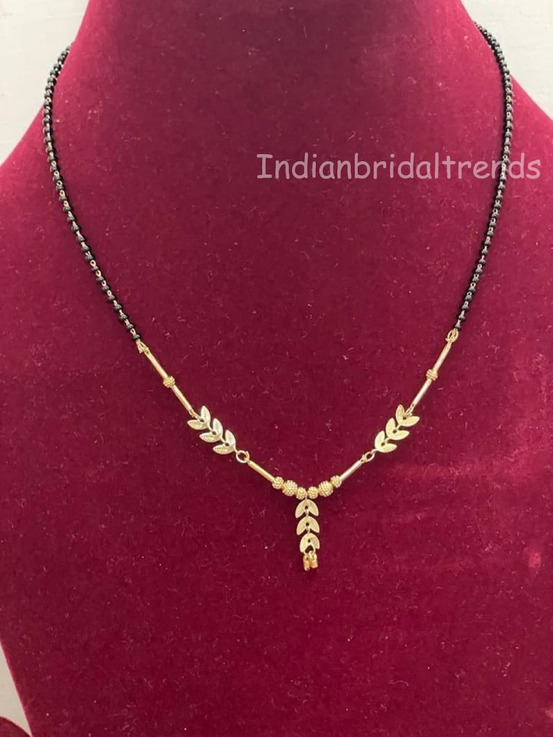 Mangalsutra/gold Mangalsutra Chain/mangalsutras/karimani Sara/indian ...
