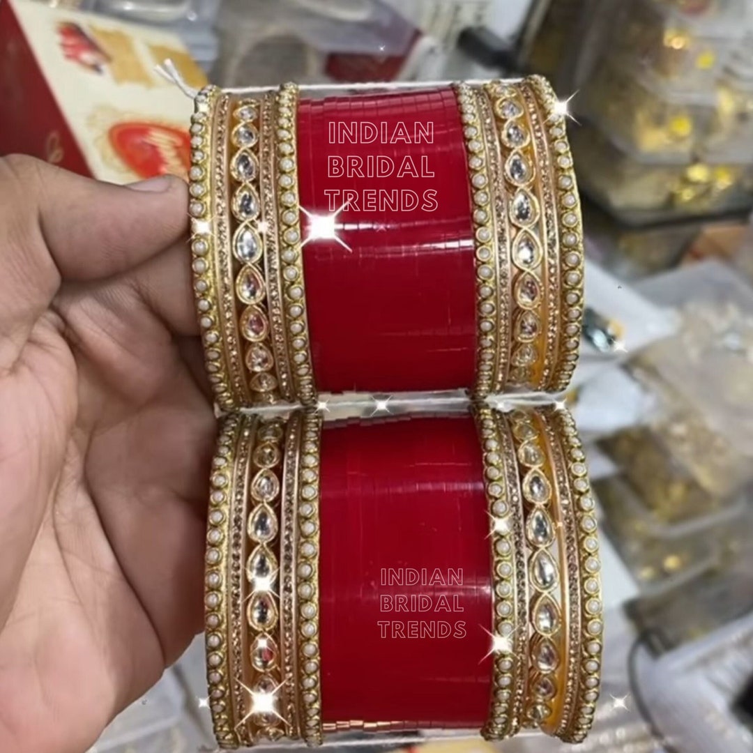 Punjabi Wedding Chooda/traditional Punjabi Bridal Chuda/essential ...