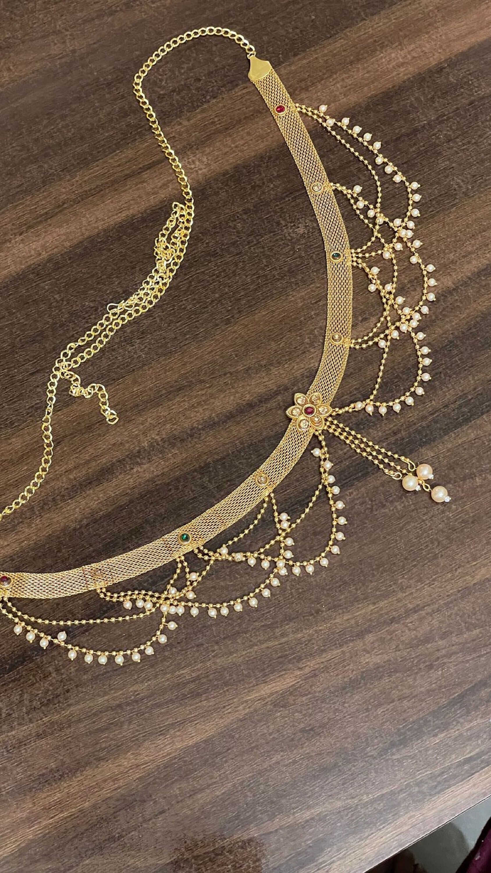 Indian Gold Waist Chain