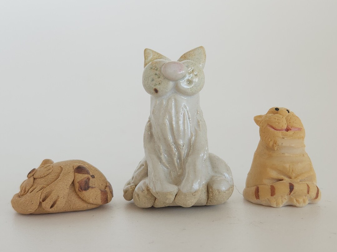 Cute Miniature Cats by Peter Fagan Vintage 1990s EUC: Ginger Tabby ...