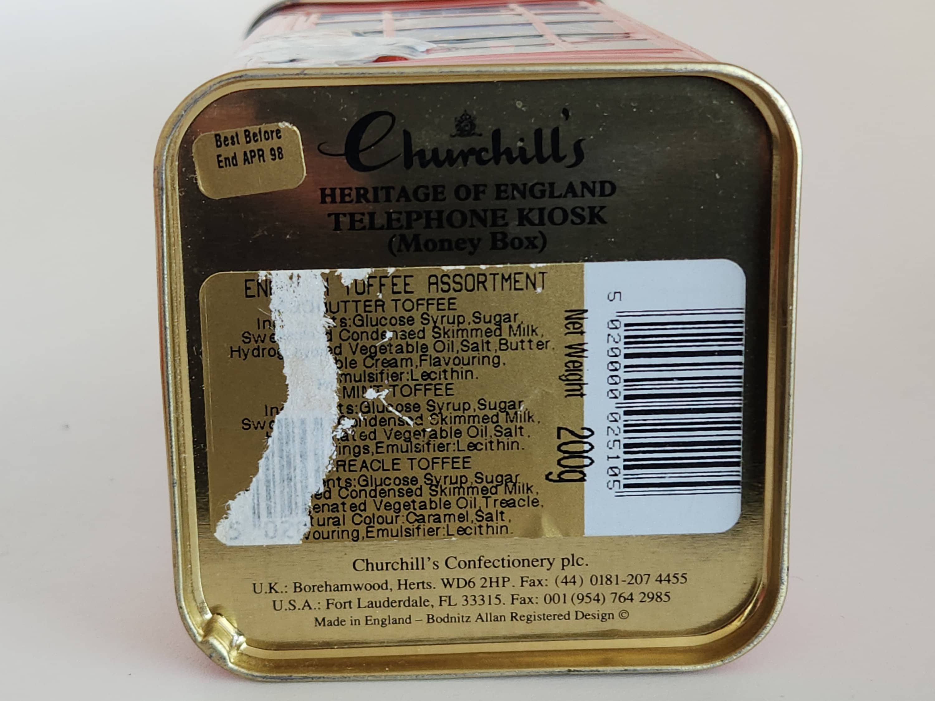 Vintage English Phone Booth Coin Bank Piggy Bank Bright Red - Etsy