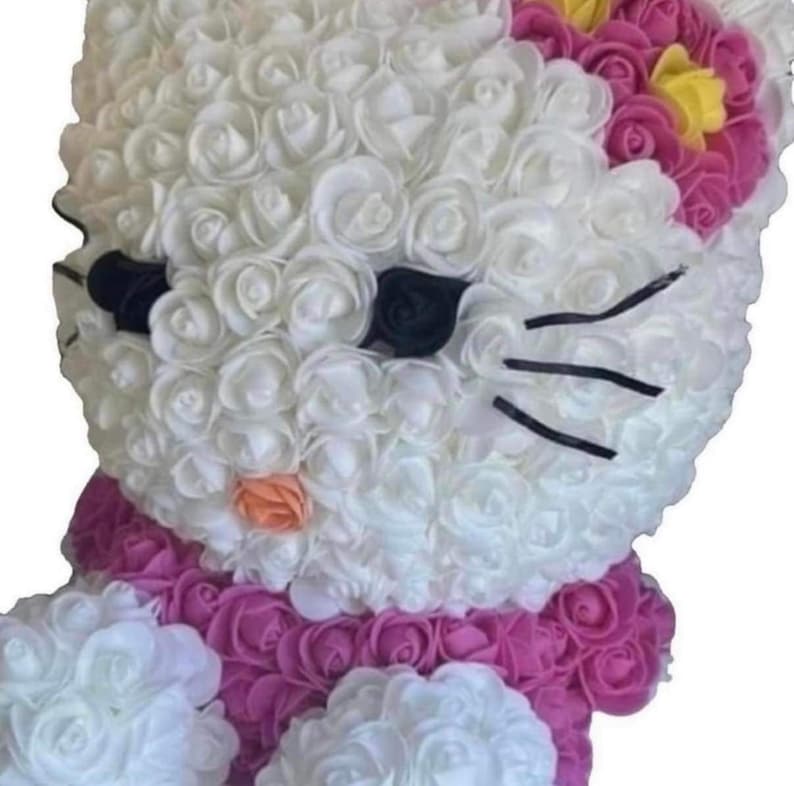 Hello Kitty Bouquet Flowers Valentines Day Special Gift Eternal Flowers ...
