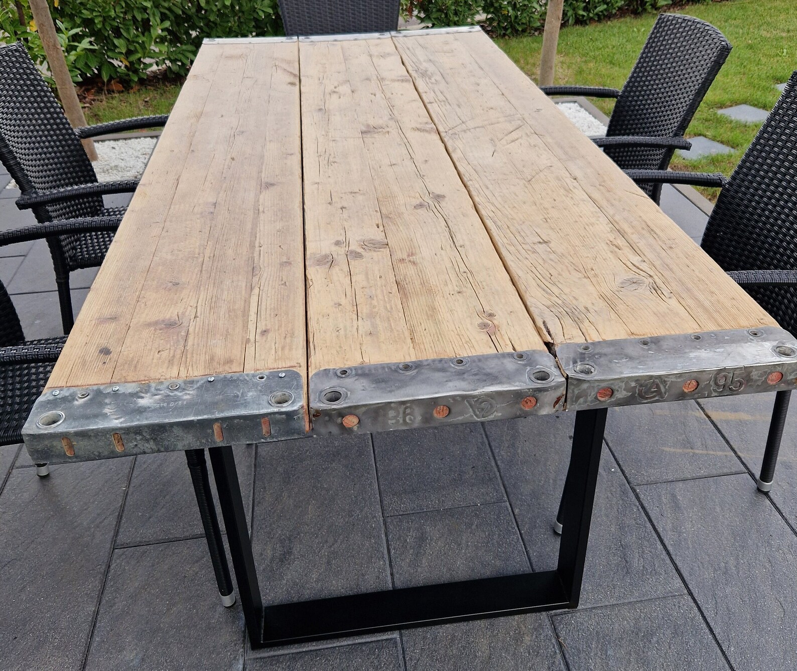 Scaffolding Hall Table Handmade - Etsy