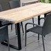 Scaffolding Hall Table Handmade - Etsy