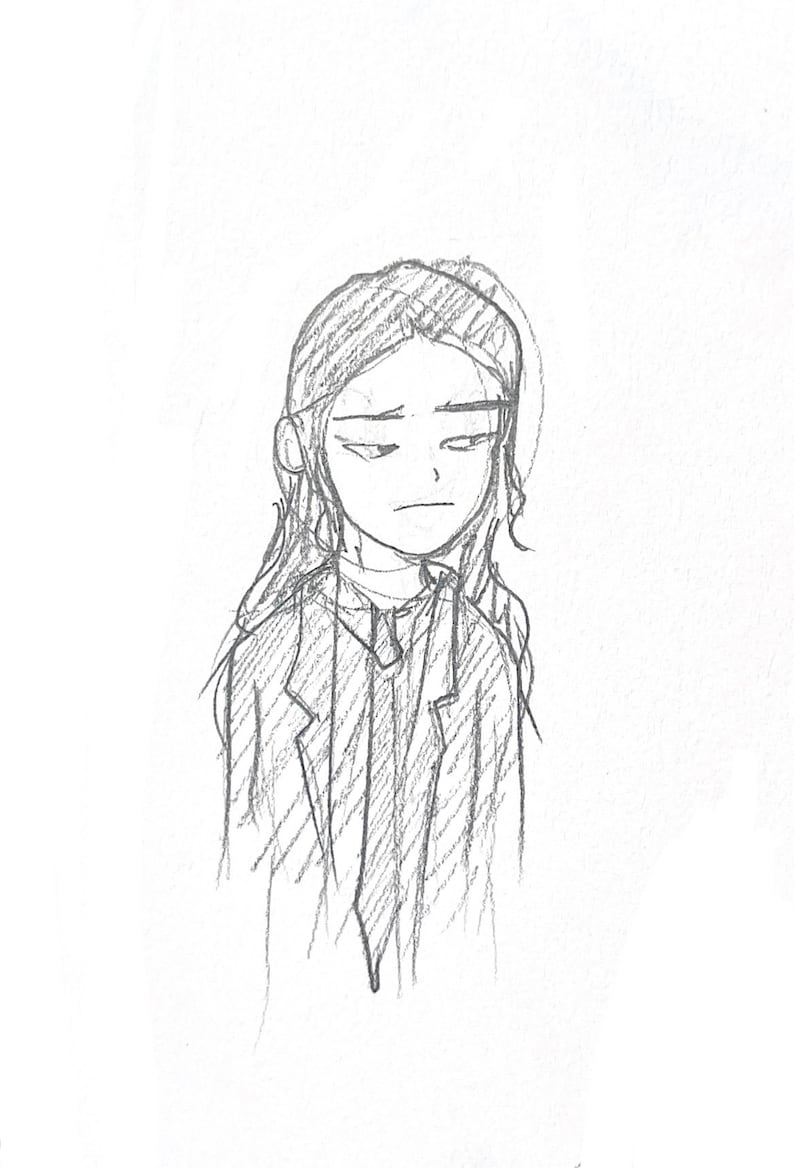 Custom Character Sketch Art Commission - Etsy