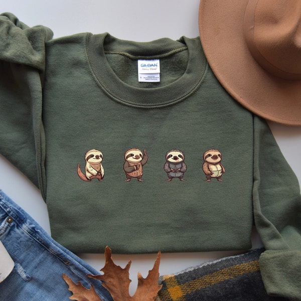 Sloth Sweater - Etsy