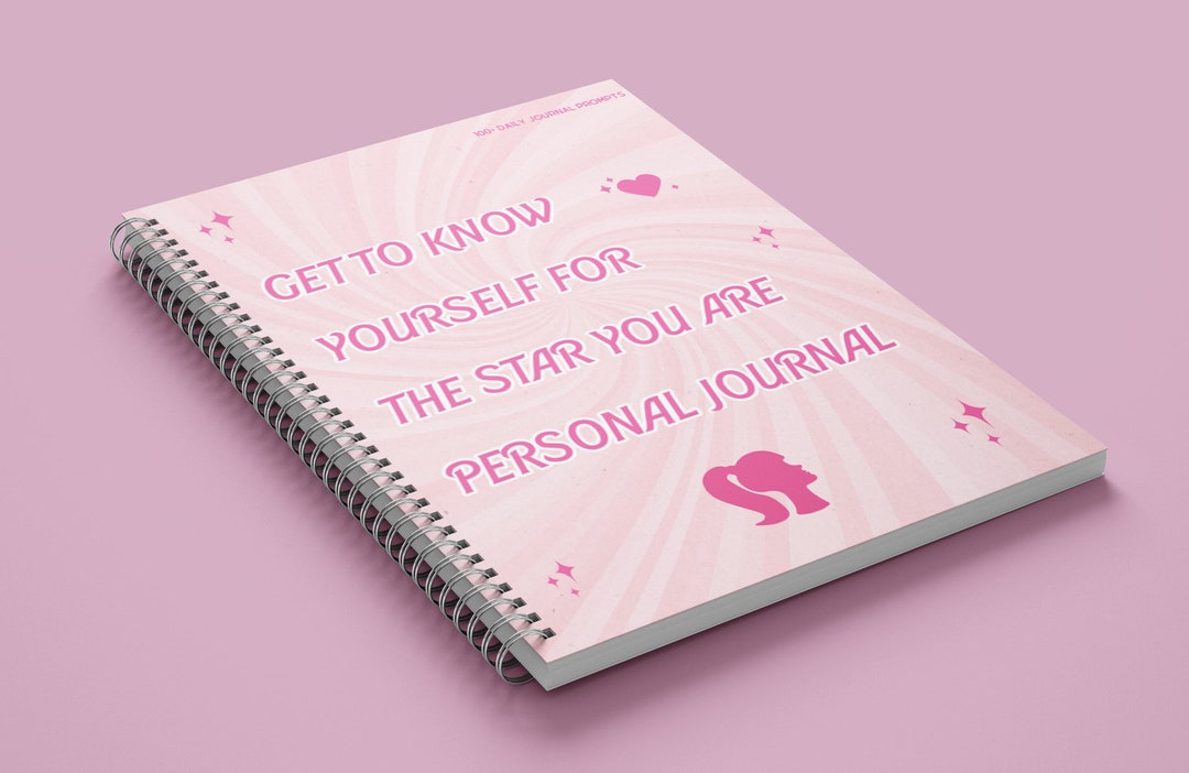 Barbie Pink Digital Personal Journal / Planner Printable Template 100 ...
