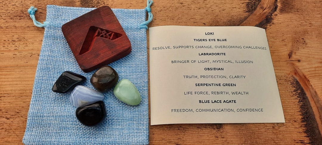 Loki Crystal Set - Etsy