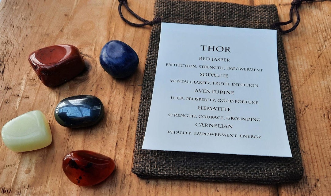 Thor Crystal Set - Etsy