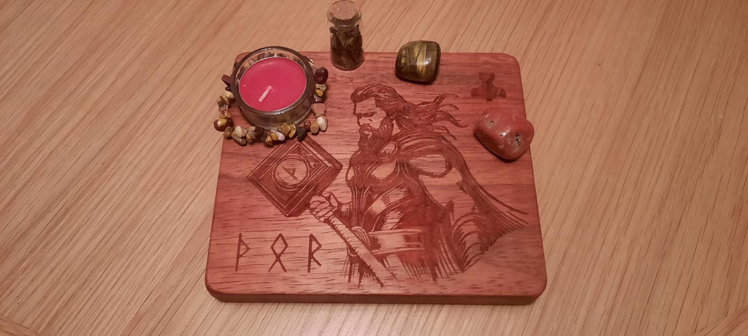 Thor Altar With Crystals - Etsy