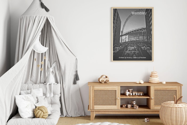 Wembley Stadium Poster Set – Iconic Football Wall Art | Digital ...