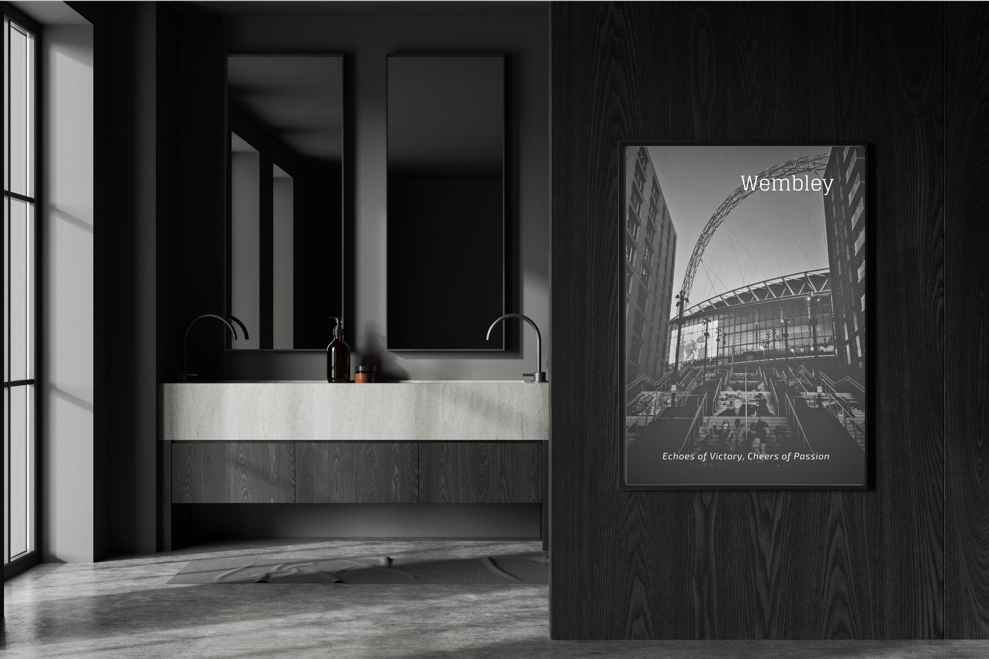 Wembley Stadium Poster Set – Iconic Football Wall Art | Digital ...