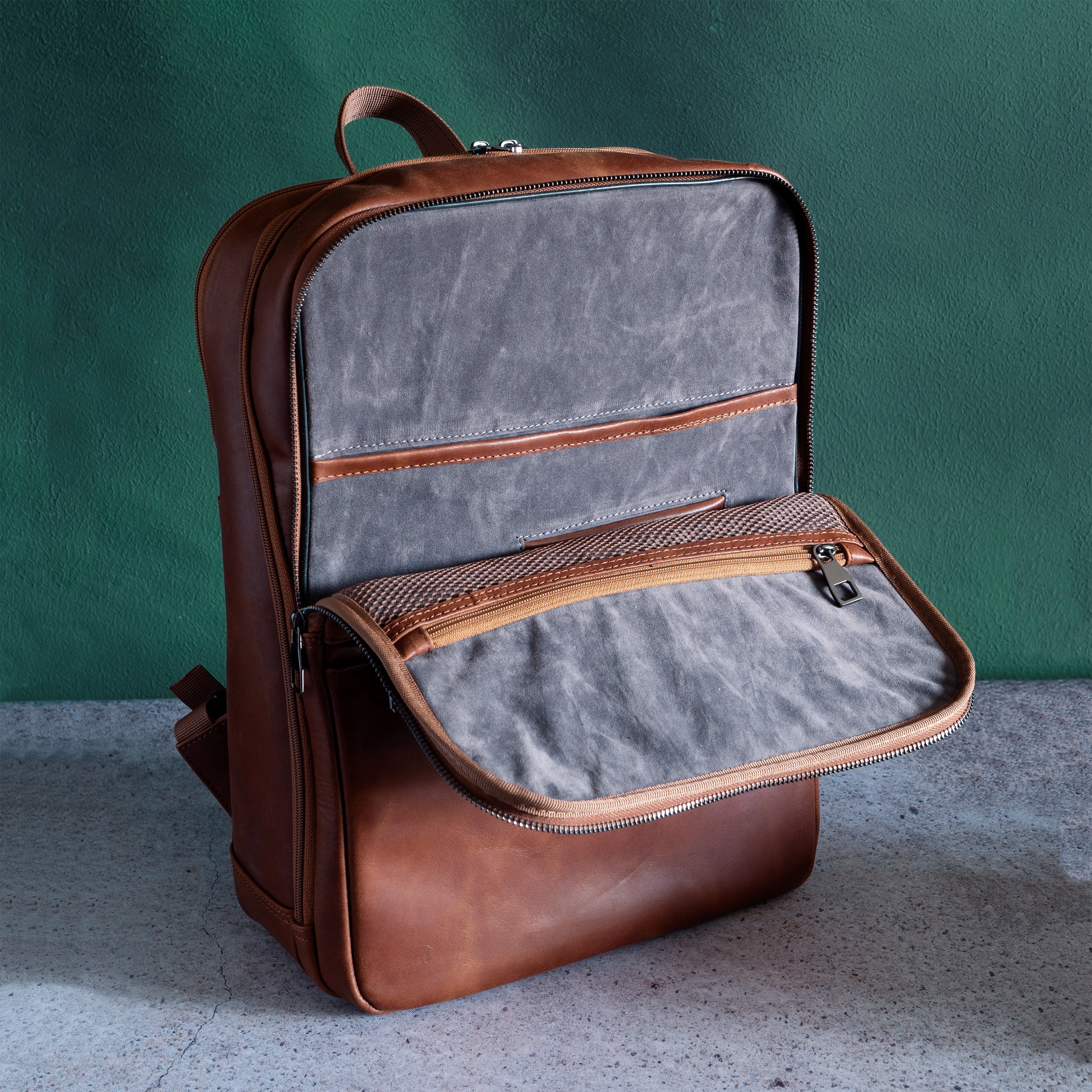 Leather Backpack, Leather Laptop Bag, Vintage Backpack, Personalized ...