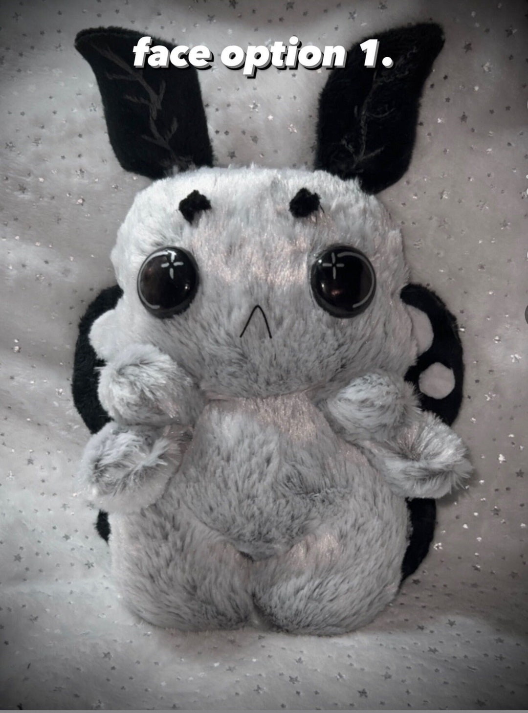 Puff the Moth 1lb Weighted Plushie customizable - Etsy