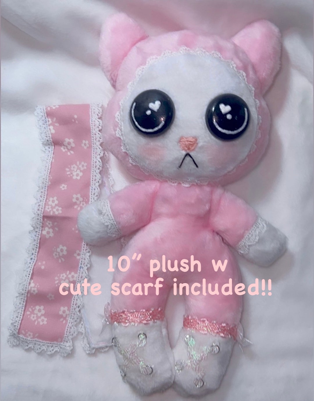 Winter Kitty Weighted Comfort Plush custom Colors 10 1lb Plush - Etsy