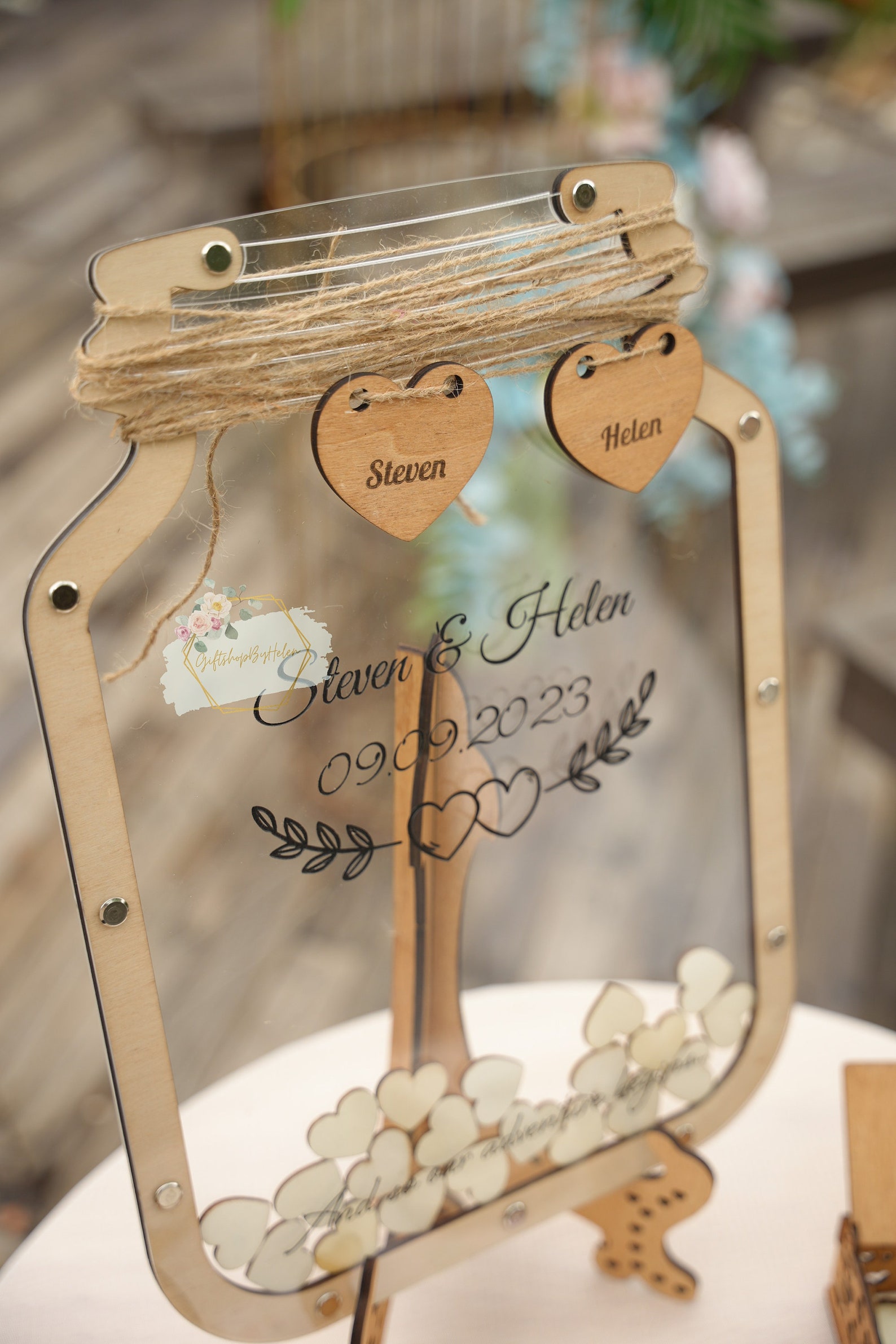 Personalized Mason Jar Guest Book - A Timeless Wedding Keepsake ...