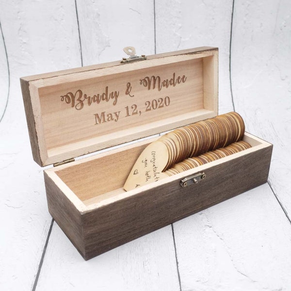 Guest Book Box - Etsy