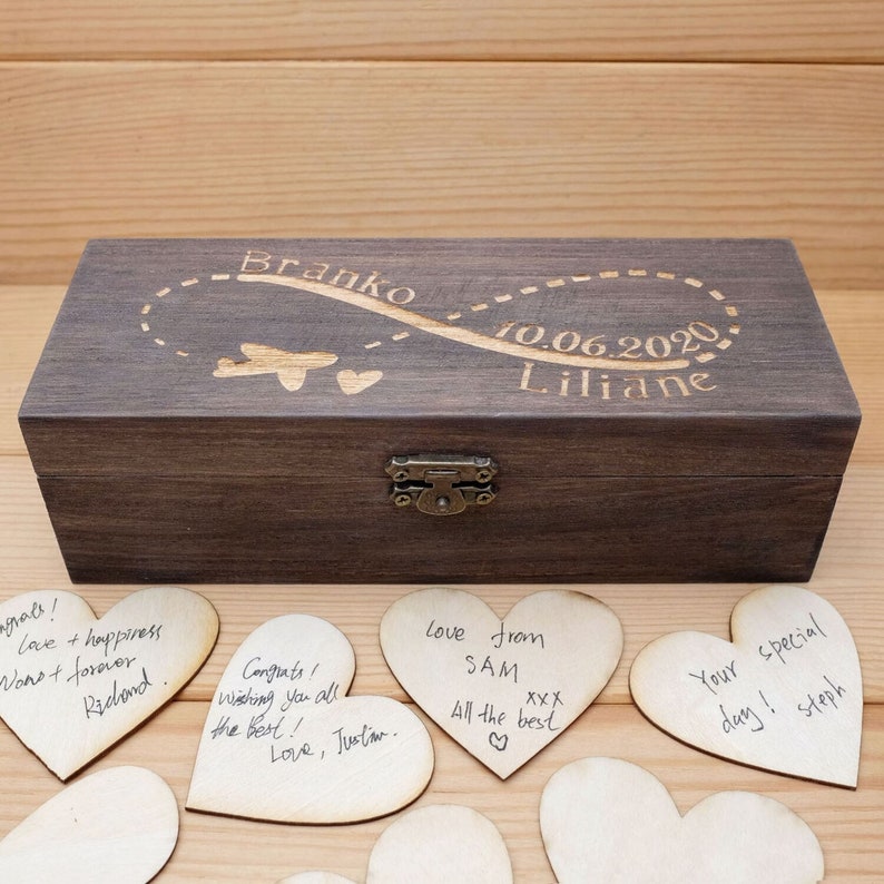 Personalized Wedding Guest Book Personalized Keepsake Memory - Etsy