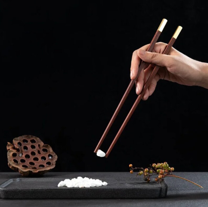 Premium Chopsticks High Quality Natural Red Sandalwood, Wooden ...
