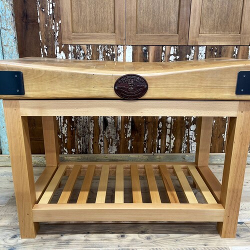 Vintage Restored Antique Butcher Block Monarch Meat Block - Etsy Canada