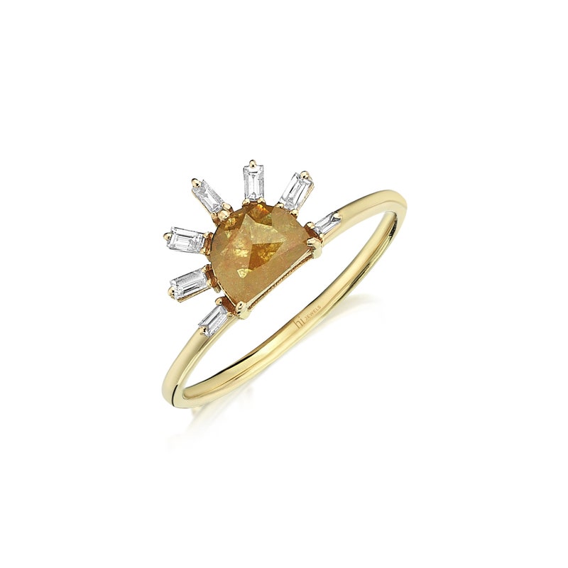 Minimal Diamond Ring - Etsy