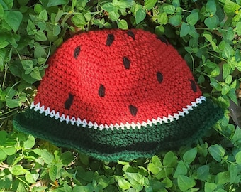 Watermelon Hat - Etsy