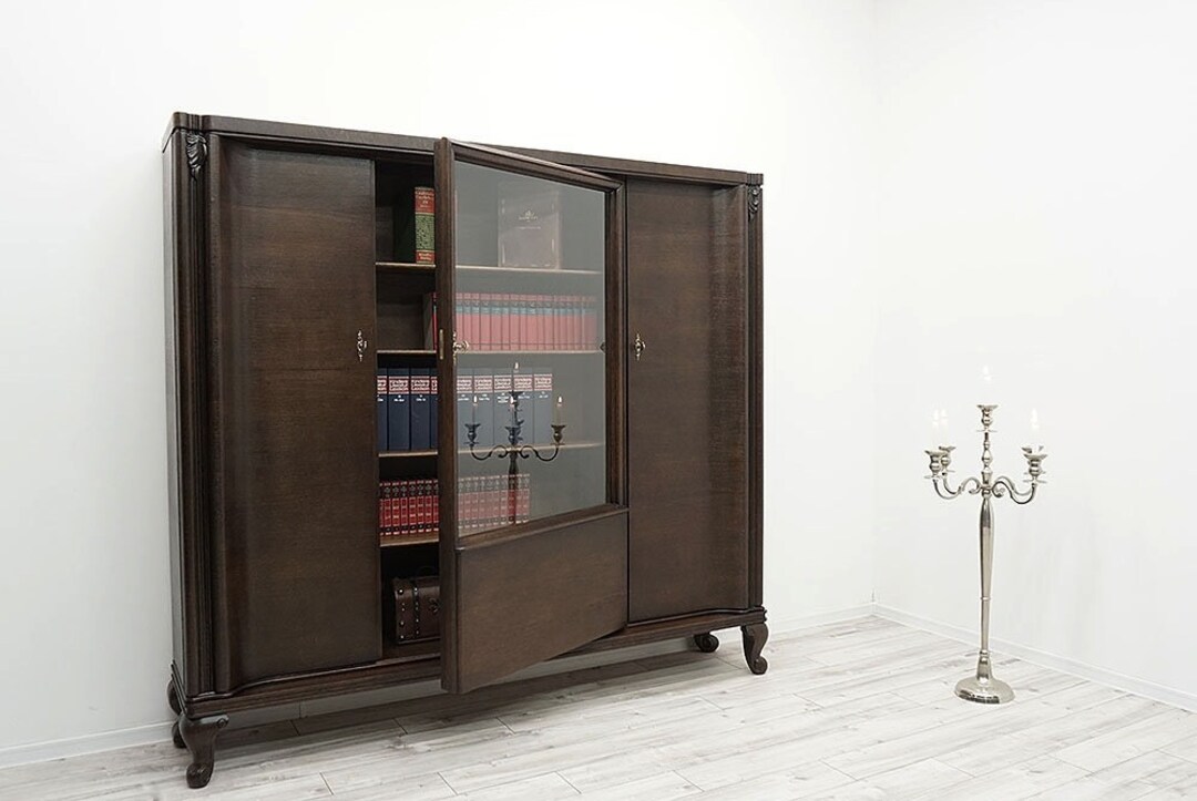 Antique, Library From the 1920s. After Renovation. - Etsy UK