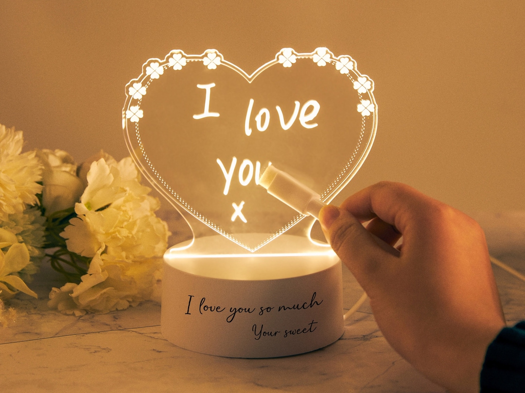 Creative Message Led Note Board Usbmessage Board With - Etsy