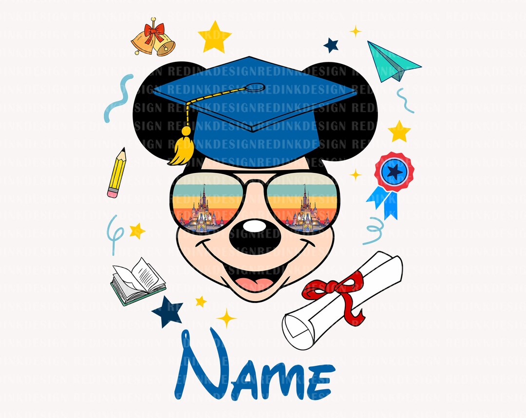 Mouse Graduation PNG, Graduate Png, Class of 2023 Png, Graduation 2023 ...
