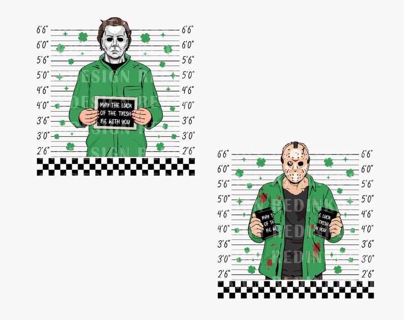 Bundle Patrick's Day Horror Movie SVG, Happy Patrick's Day Svg ...